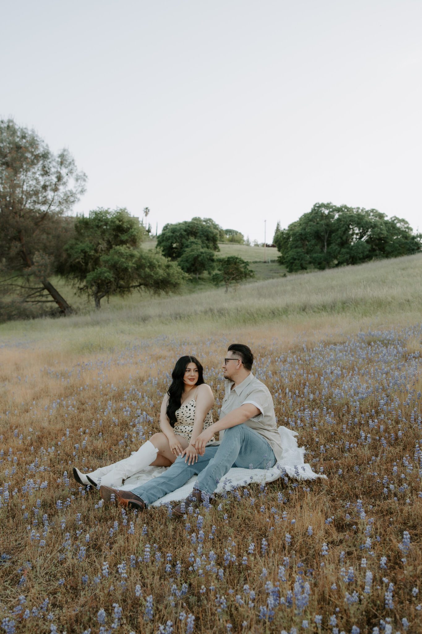 A Dreamy Wildflower Couples Session: Love Among the Lupines ...